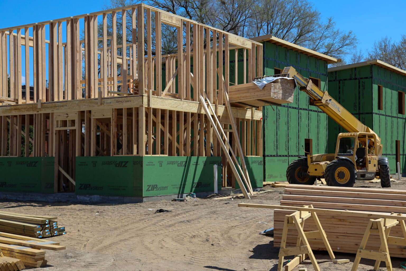 Photo Gallery: April 11 Coyote Village Construction Update - Kansas Wesleyan University