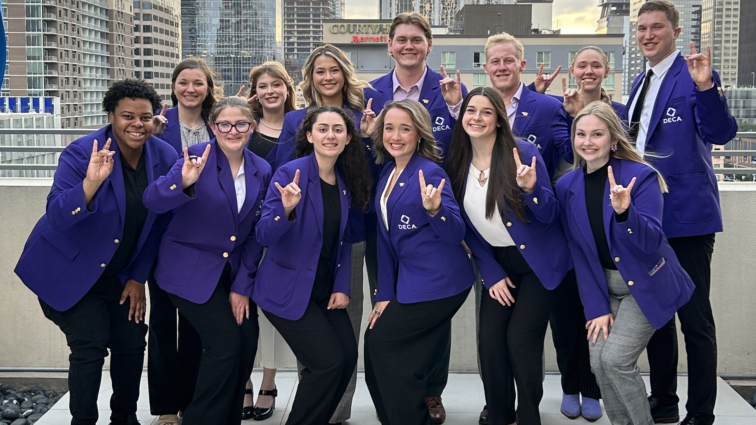 DECA Team Brings Home World Championships - Kansas Wesleyan University
